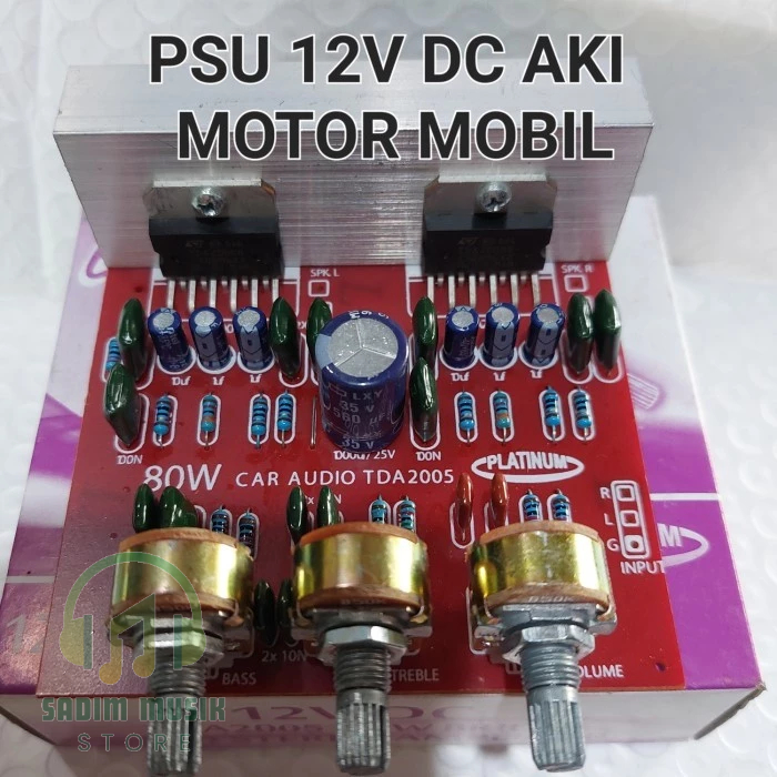 Jual Kit Pcb Speaker Aktif Tda2005 2005 Ngamen Odong Tukang Roti Aki ...