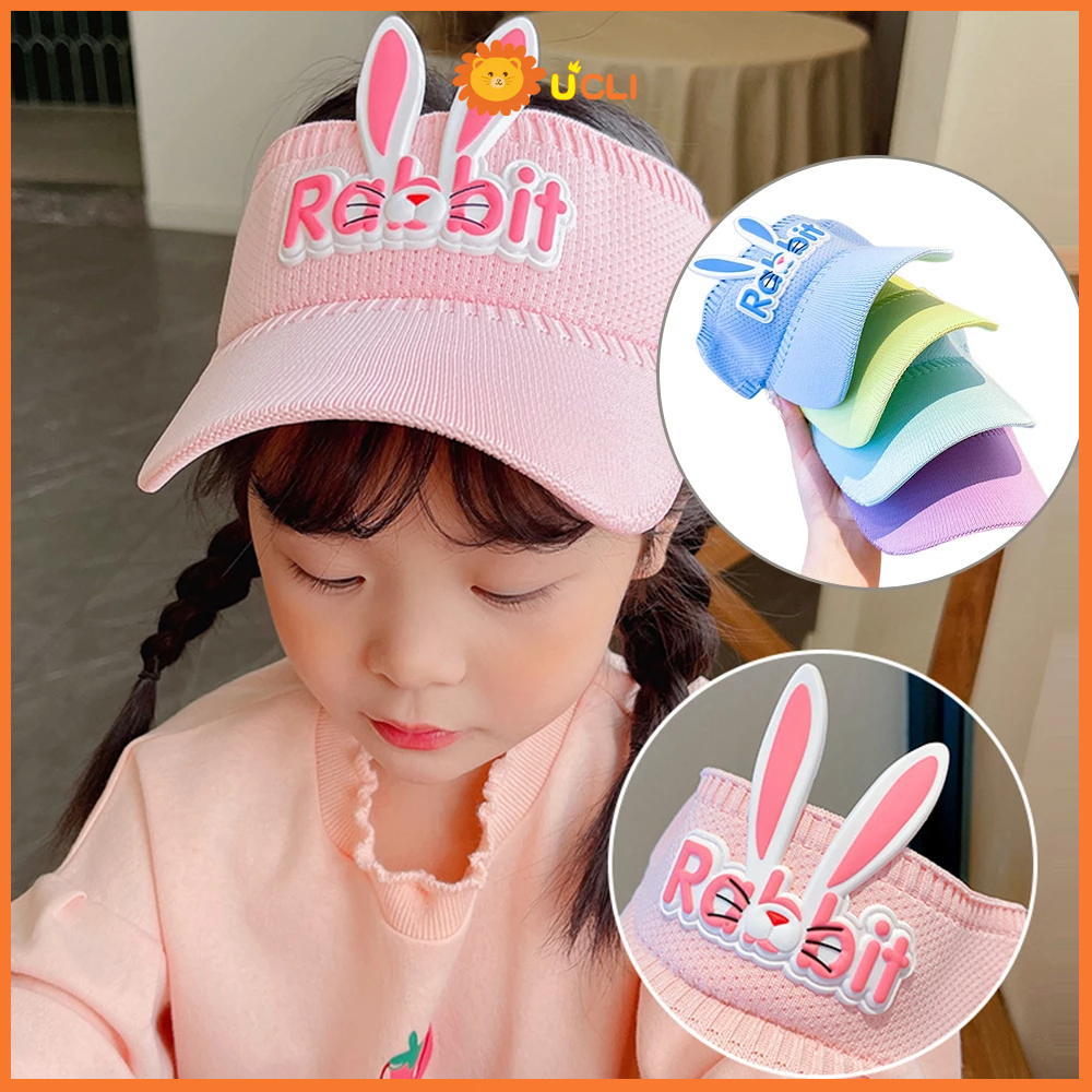 Jual UCLI Topi Anak Topi Golf Senam Pantai/Anak Visor Topi Rajut Anak ...