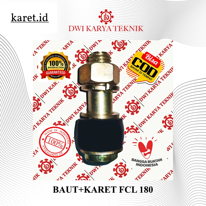 Jual BAUT KARET KOPLING FCL 180 BOLT rubber coupling fcl 180 F3 ...