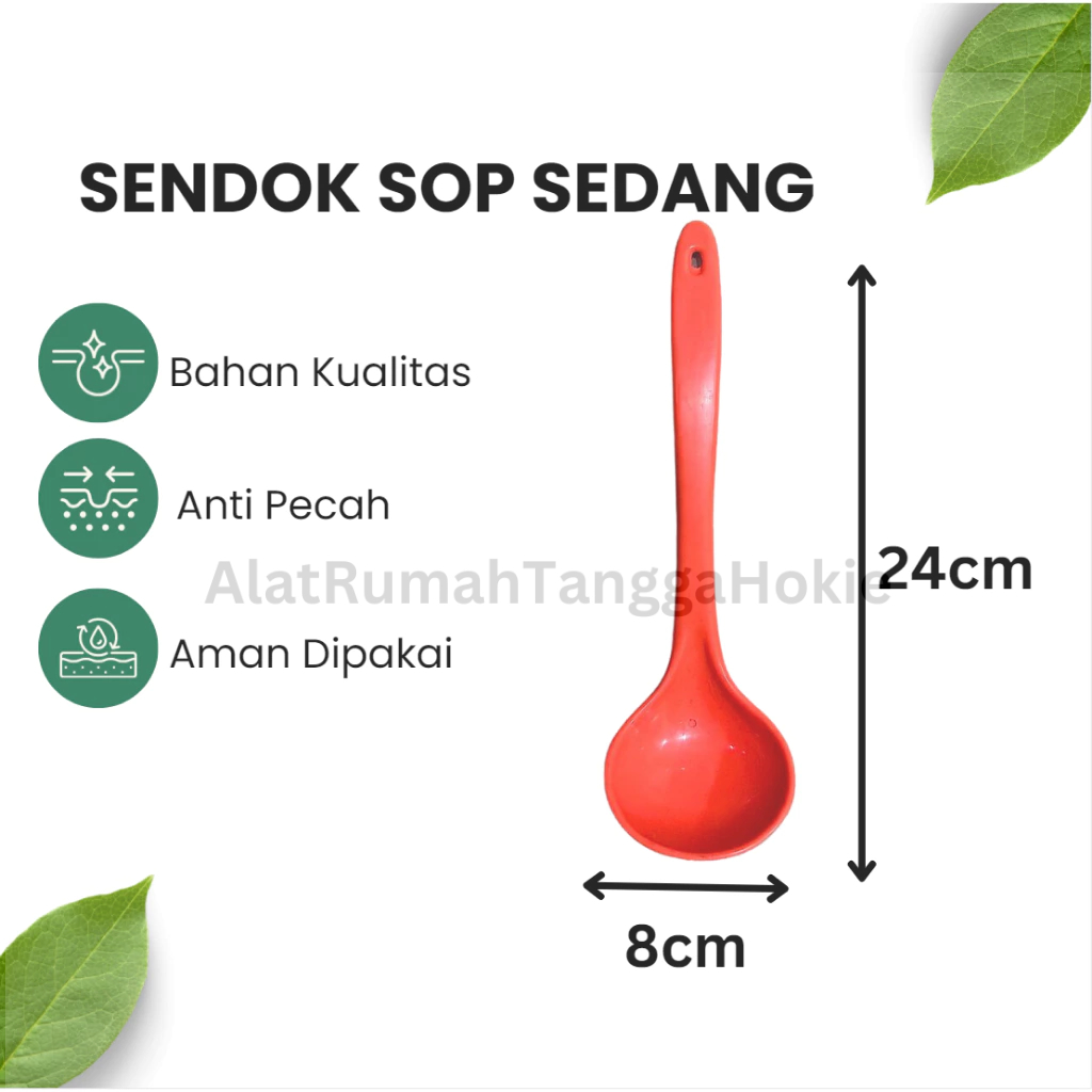 Jual Sendok Sop Kuah Besar Lauk Ladle Plastik Soup | Shopee Indonesia