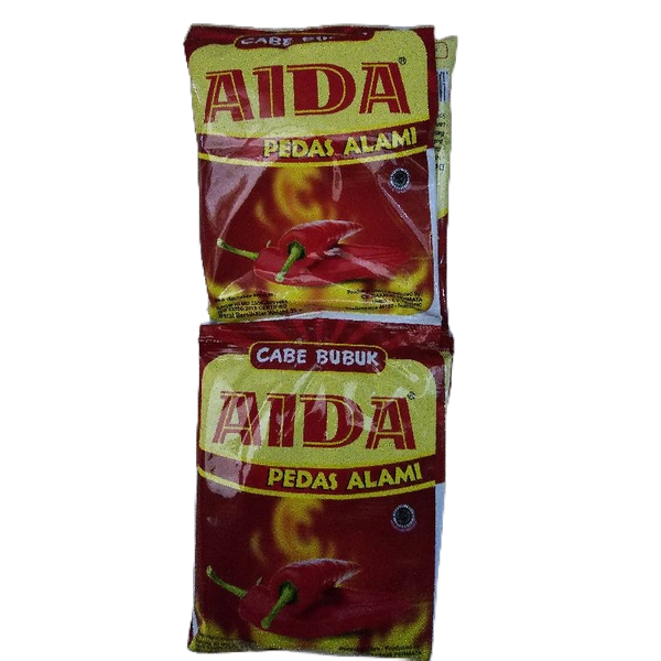 Jual AIDA Cabe Bubuk Sachet 25gr | Shopee Indonesia