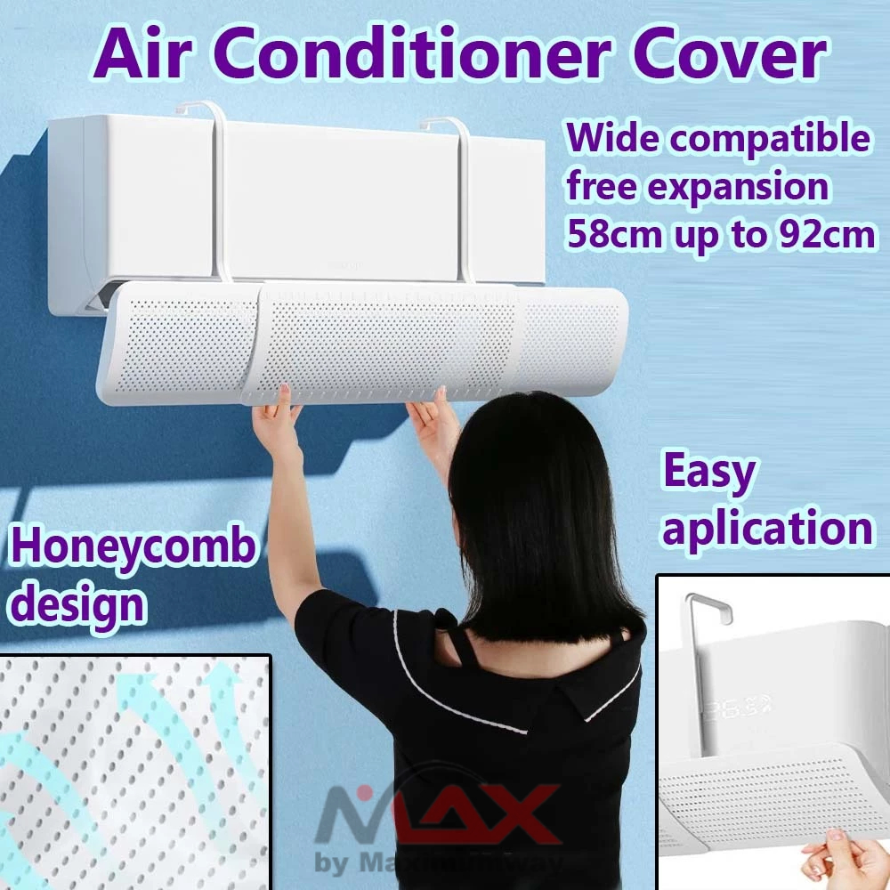 Jual Cover AC Windshield Deflector pemantul arah angin Air Conditioner ...