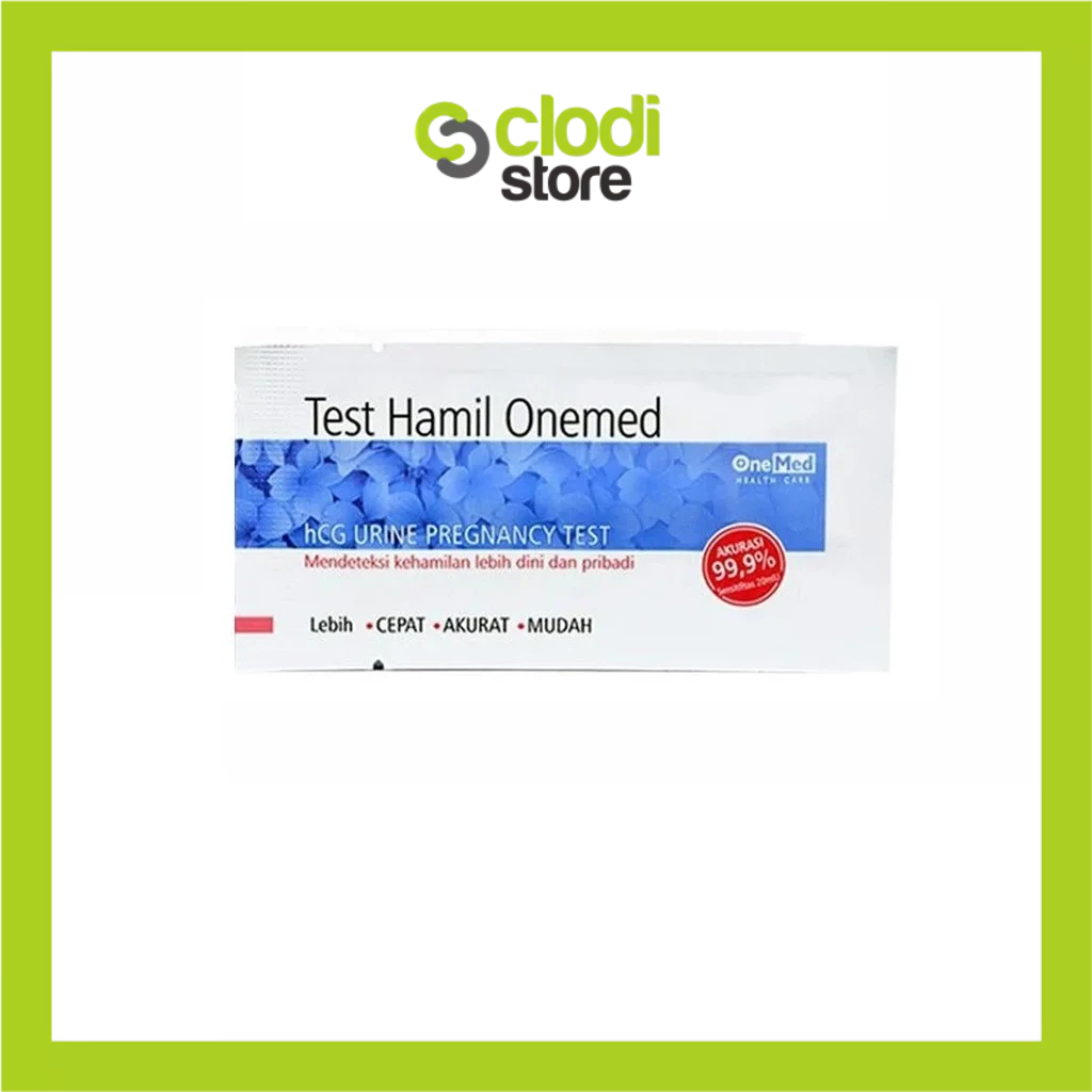Jual Tes Kehamilan Testpack OneMed Tespek One Med hCG Urine Pregnancy ...