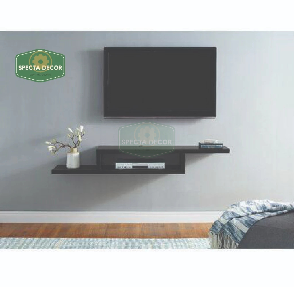 Jual RAK TV DINDING MODEL 1 HAMBALAN AMBALAN RAK DINDING MELAYANG ...