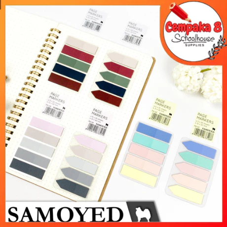 Jual Penanda / Pembatas Buku / Halaman Plastik / Plastic Page Markers ...