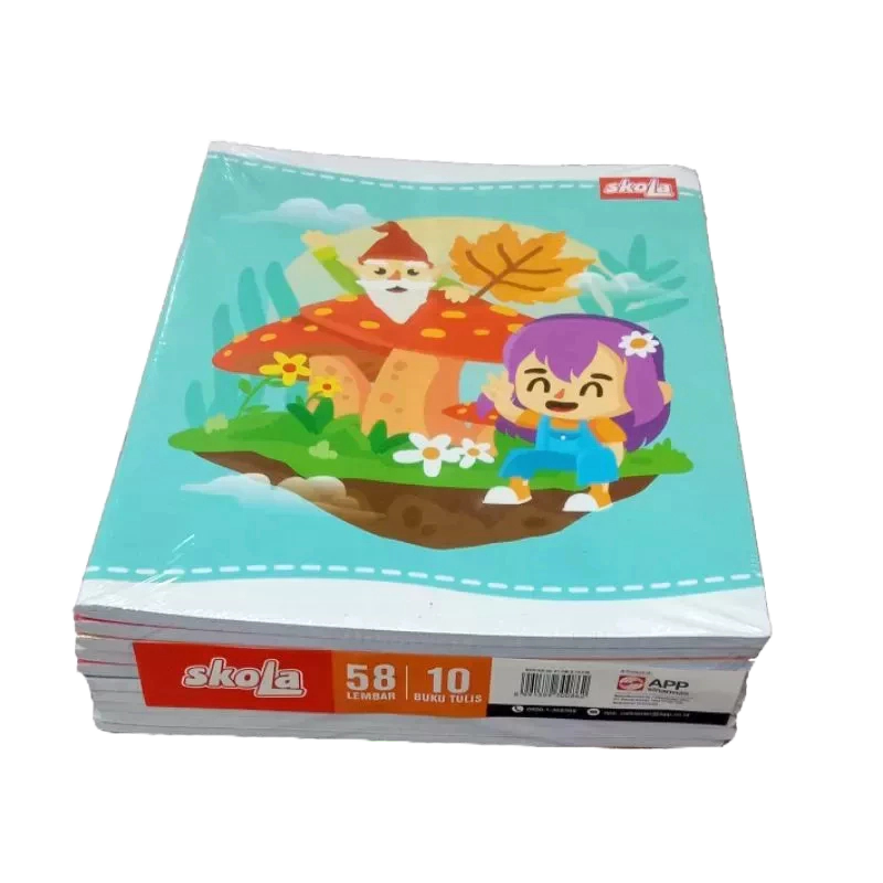Jual Buku Tulis 58 Lembar SKOLA (1 Pack/ 10 Buku) | Shopee Indonesia