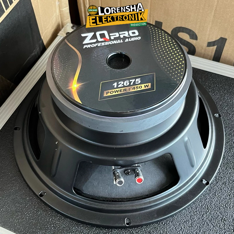 Jual Speaker 12 Inch ZQ PRO 12675 NEW SERIES | Shopee Indonesia