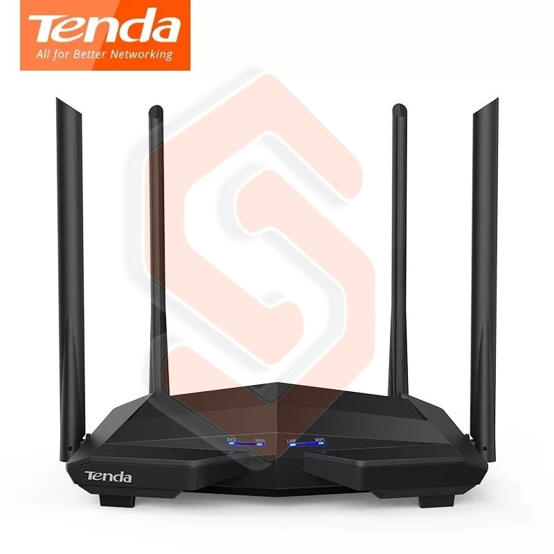 Jual Tenda AC6 AC1200 Smart Dual-Band Wifi Router Versi Global | Shopee ...