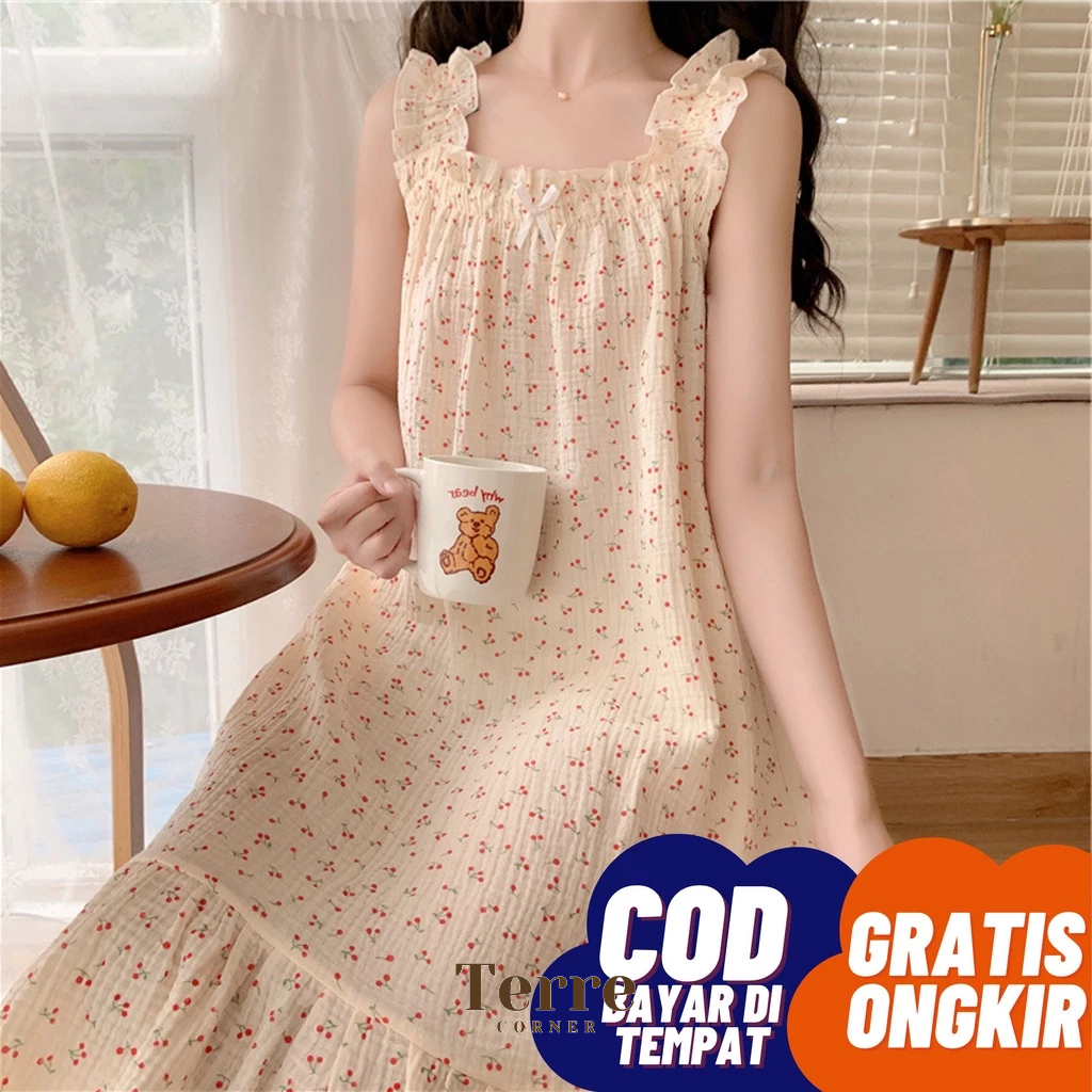 Jual DASTER AESTHETIC BAJU TIDUR WANITA PIYAMA WANITA BAJU TIDUR WANITA ...