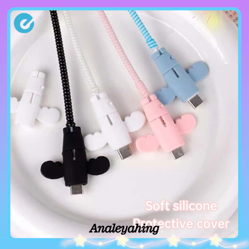 Jual Pelindung Ujung Kabel Charger USB TYPE C Android iPhone Cable ...