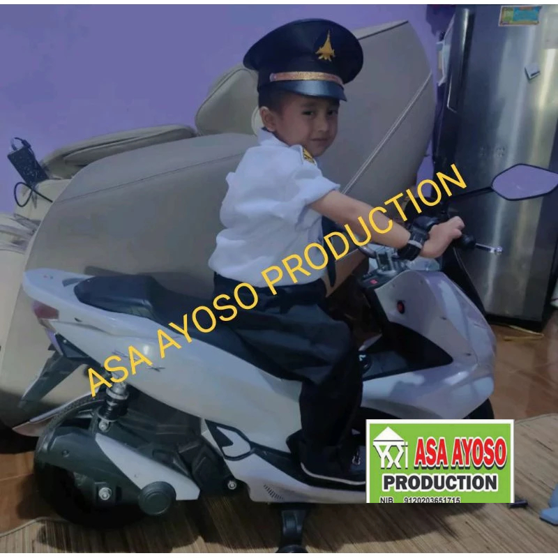 Jual Merk ASA AYOSO--=Baju Pilot anak Tk lengkap atribut--lengkap atribut langsung dari PRODUSEN ...