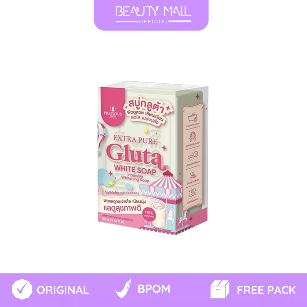Jual PRECIOUS SKIN - Extra Pure Gluta White Soap 80gr | Shopee Indonesia
