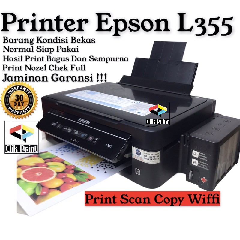 Jual Printer Epson L355,L405 print scan copy | Shopee Indonesia