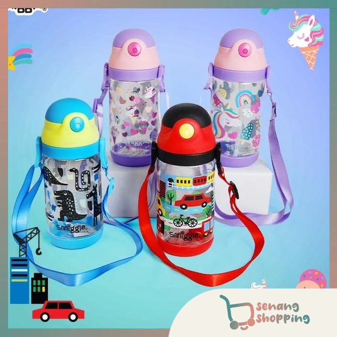 Jual BOTOL SMIGGLE SEDOTAN ANIMAL WATER BOTTLE 500ML 1921 - NS750 | Shopee Indonesia