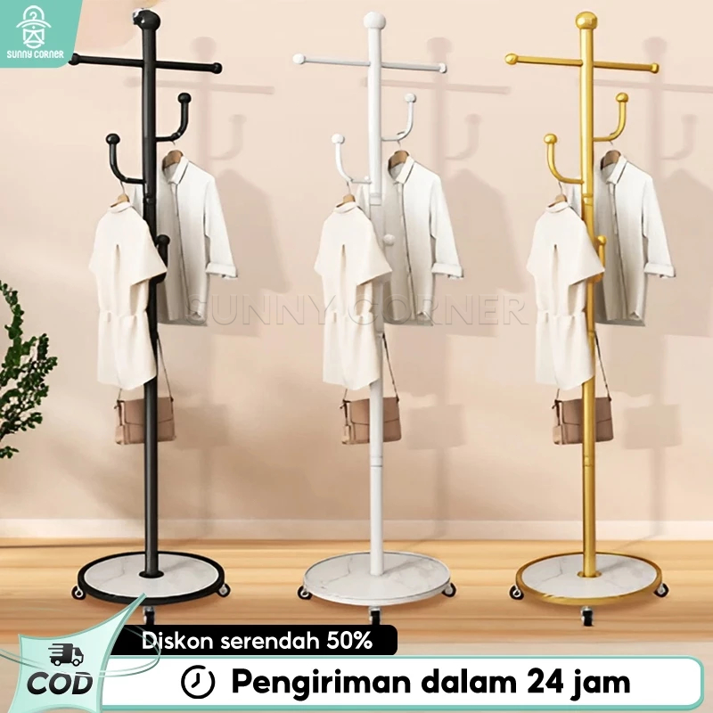 Jual Stand Hanger Gantungan Baju Tas Berdiri Rack Gantungan Tas Dan ...
