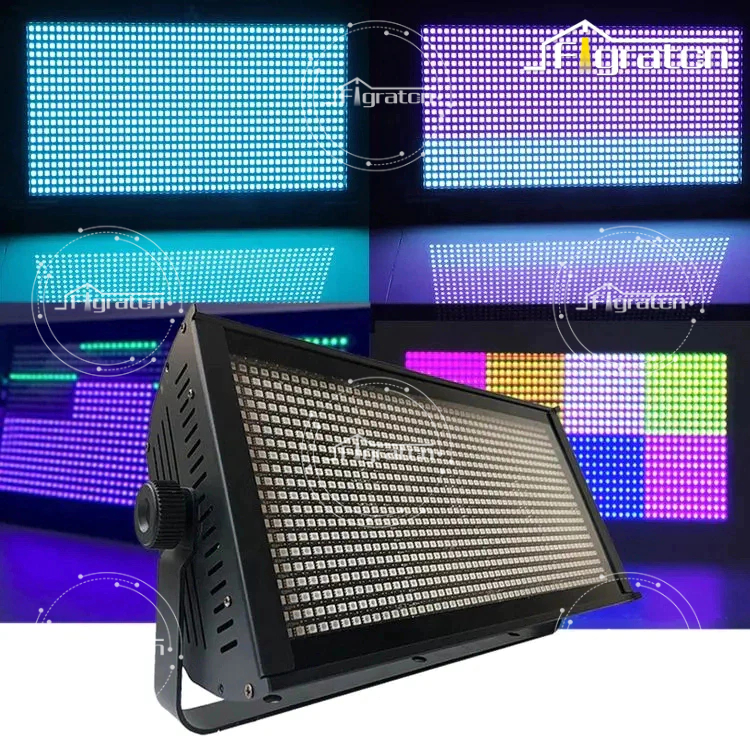 Jual Lampu Strobo Strobe Lampu Panggung 3 in 1 Full Color 960 LED Penuh ...