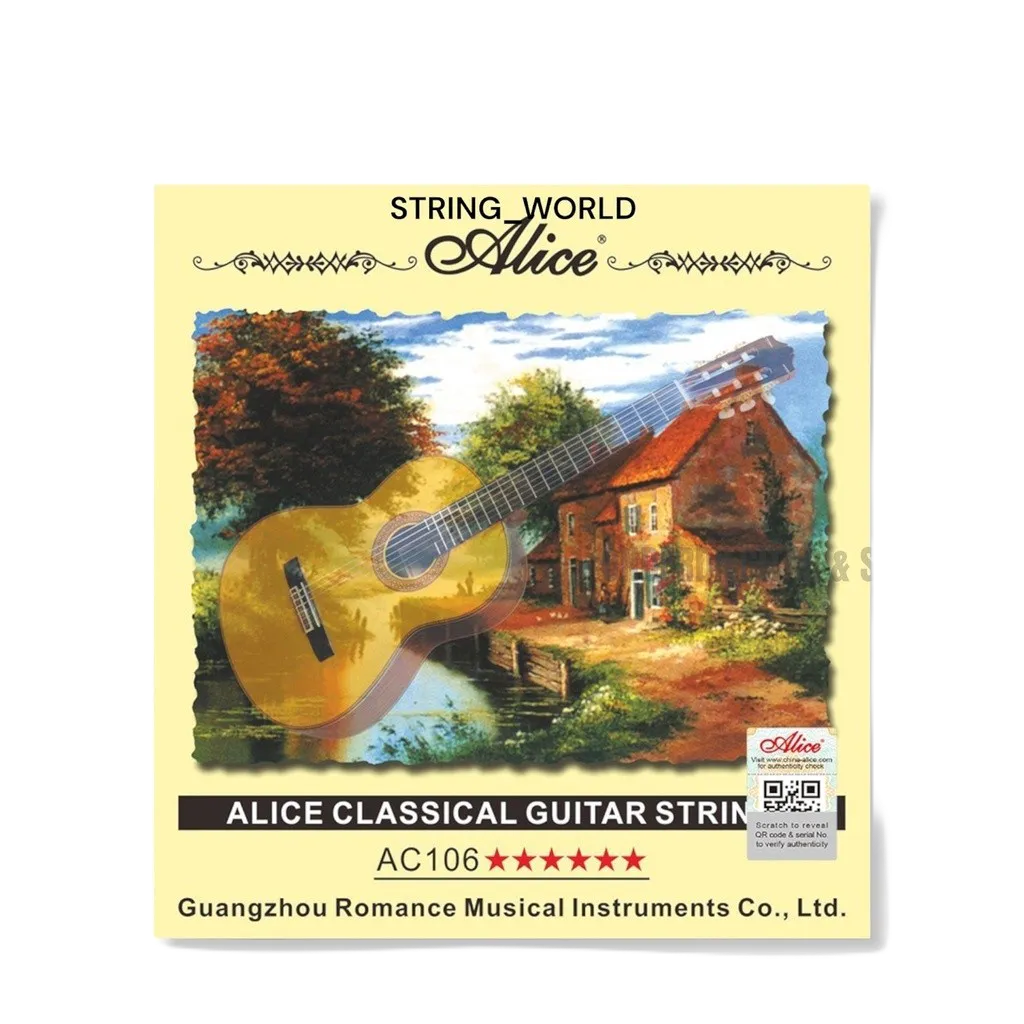 Jual Senar Gitar Akustik Klasik Alice Alice Ac106 Senar Gitar Akustik Klasik Nylon Shopee