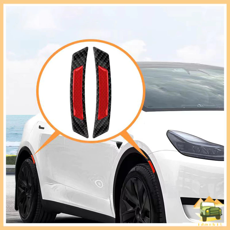 Jual 2PCS Stiker reflektor mobil/stiker lampu kaca mobil belakang/Dummy ...