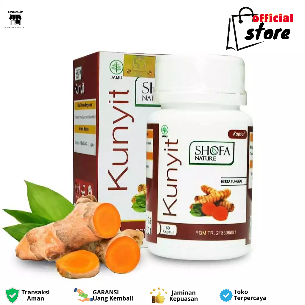 Jual Kapsul Ekstrak Kunir-Kunyit Obat ( Lambung, GERD, Tumor, Kanker ...