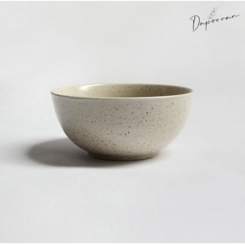 Jual (DAPOORAN) Cream Terazzo Cereal Bowl / Bowl cantik / Bowl ...