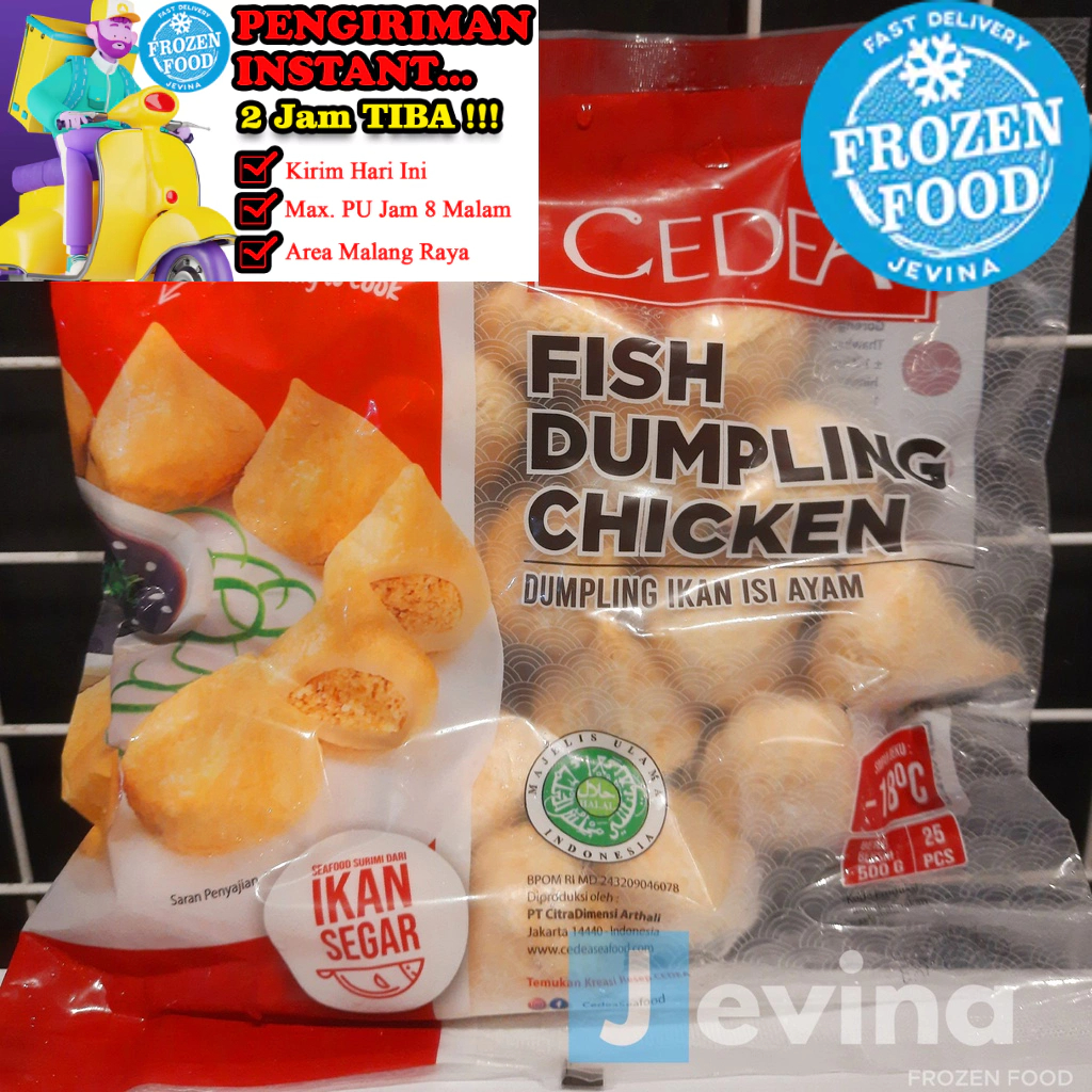 Jual Cedea Dumpling Chicken 500g | Shopee Indonesia