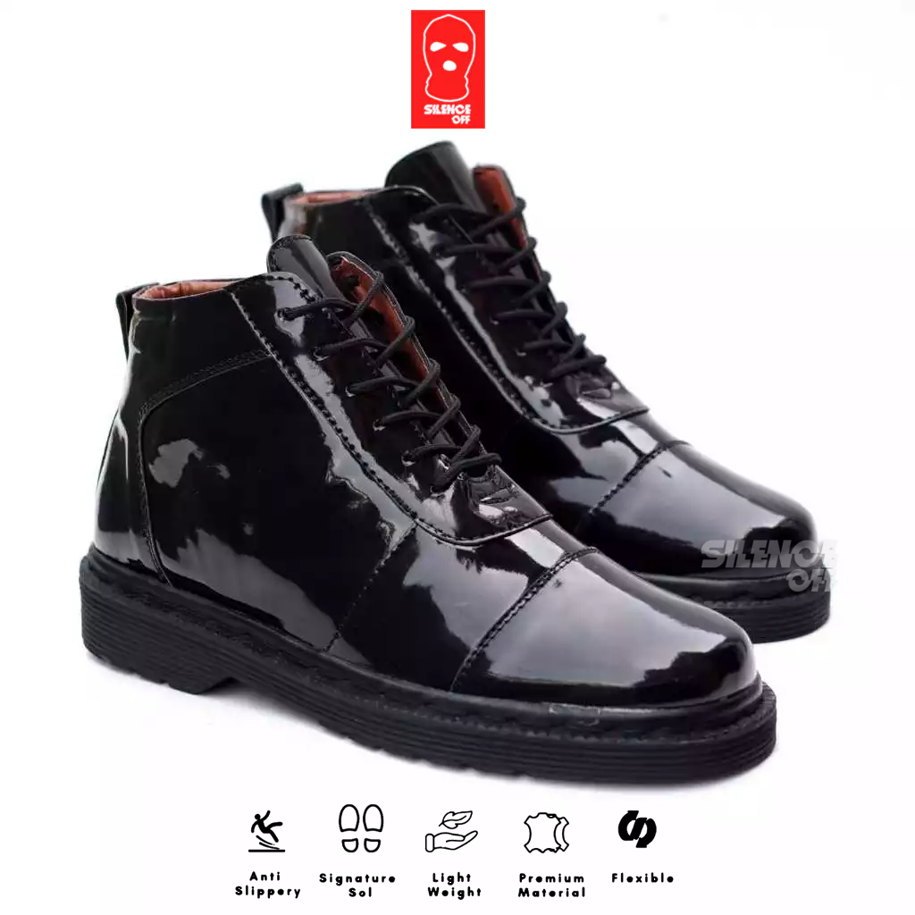 Jual Sepatu Boost Pria Pantofel Docmart PDH - SILENCE OFF - KAZAMA ...
