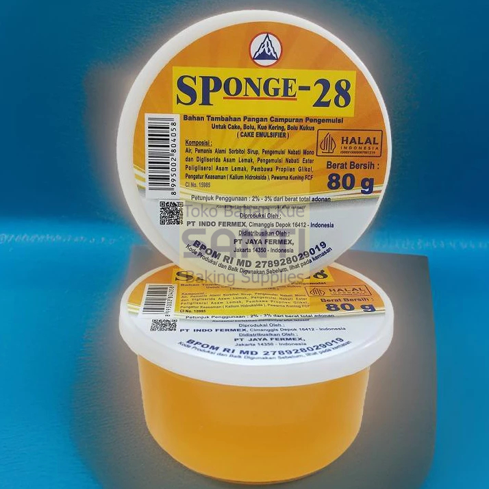 Jual SP Sponge 28 | Pengemulsi Emulsifier | 80 Gram | Shopee Indonesia