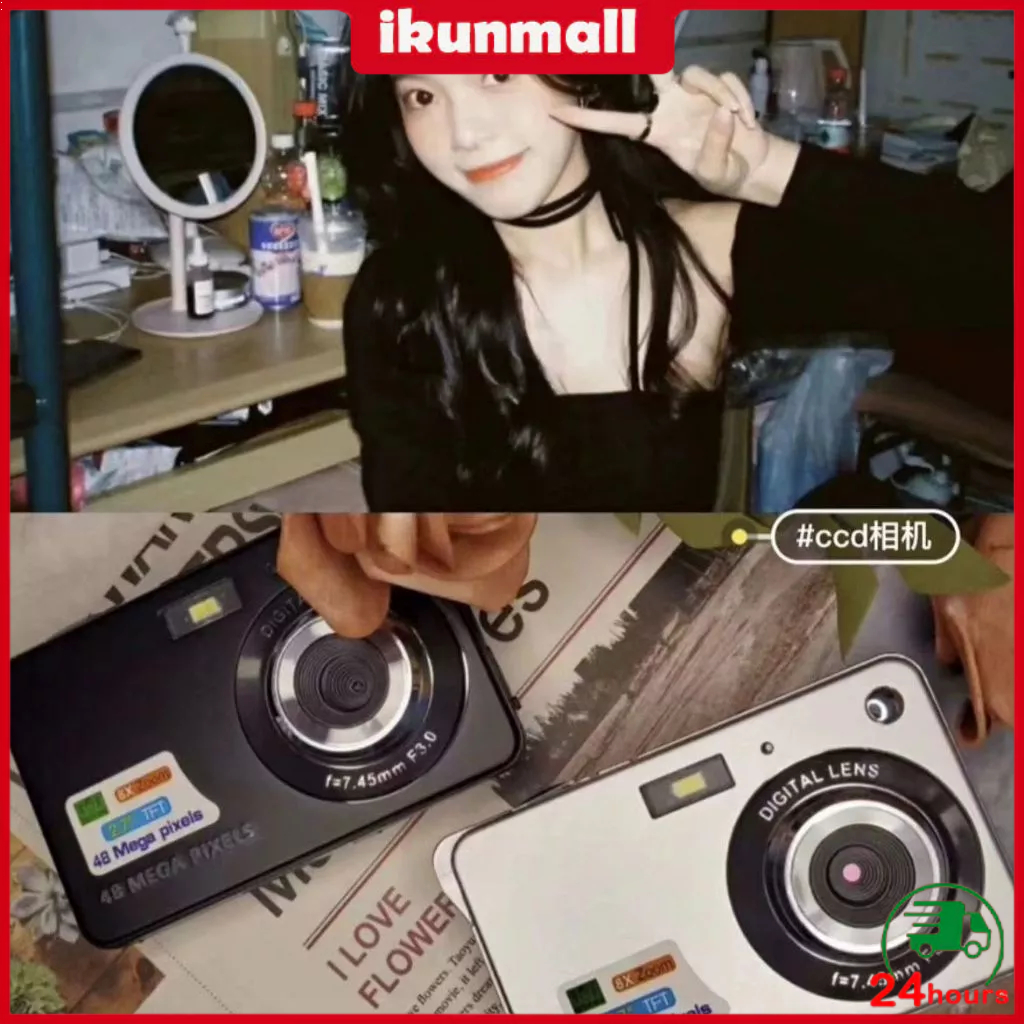 Jual DIGIMO Kamera Digital Saku 48MP Hadiah Wanita - Kamera CCD Praktis + 32G Memori, Portable ...