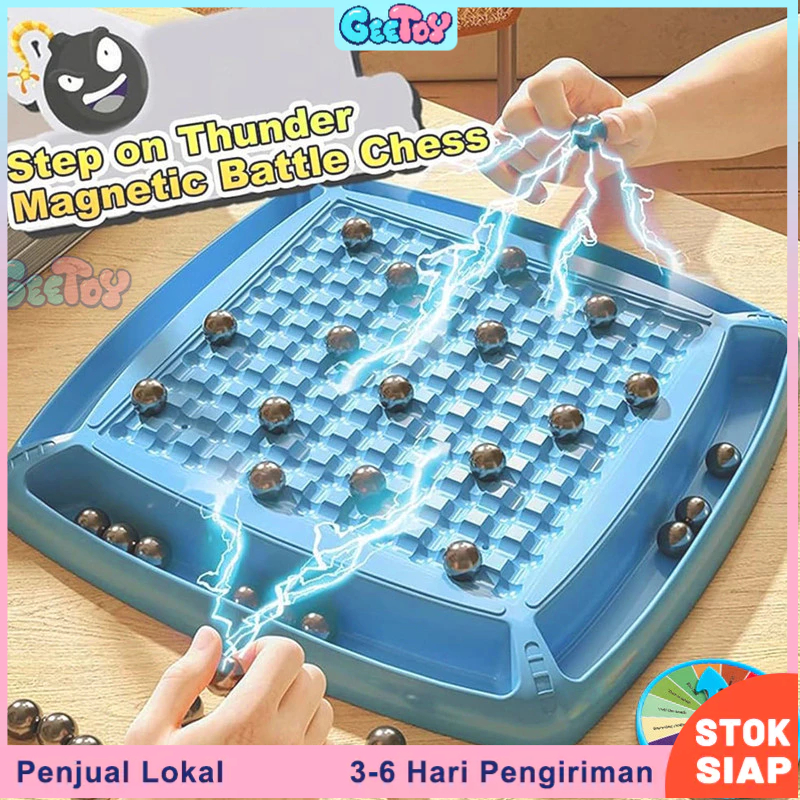 Jual Geetoy Mainan Interaktif Anak Papan Magnet Catur Induksi Magnetik ...