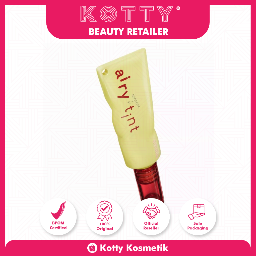 Jual Kotty Kosmetik - EMINA Airy Surprise Tint 3 g + Keychain - Lip ...