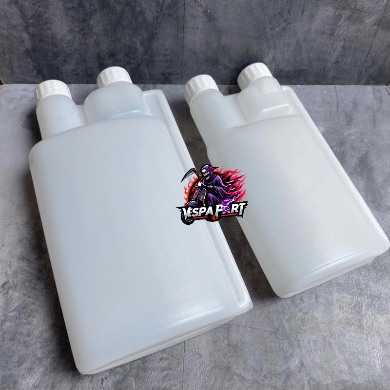 Jual Botol Takaran Oli Samping Vespa 250 ML 500 ML 1 LITER Vespa Super ...