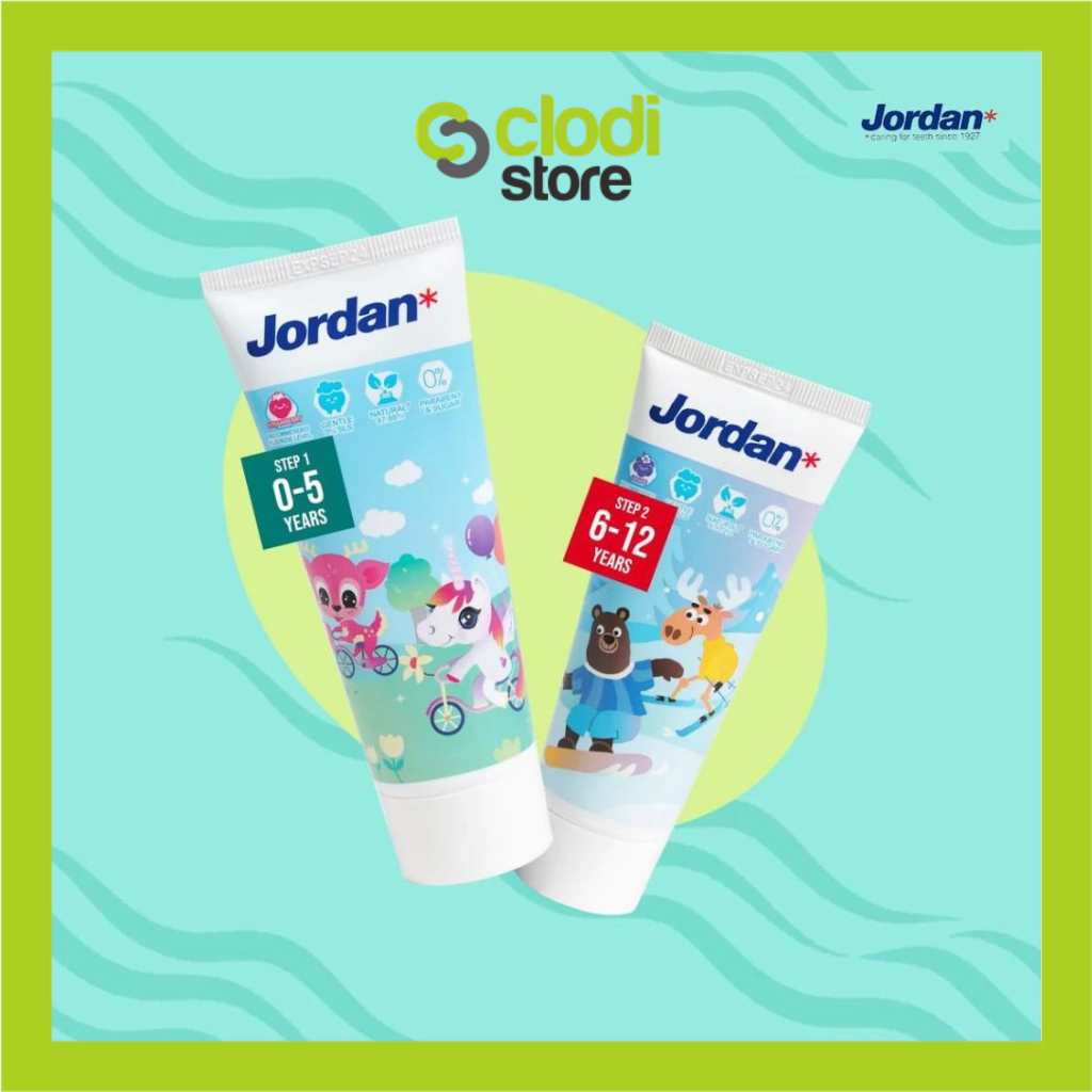 Jual Jordan Pasta Gigi Baby Kids Toothpaste Odol Jordan | Shopee Indonesia