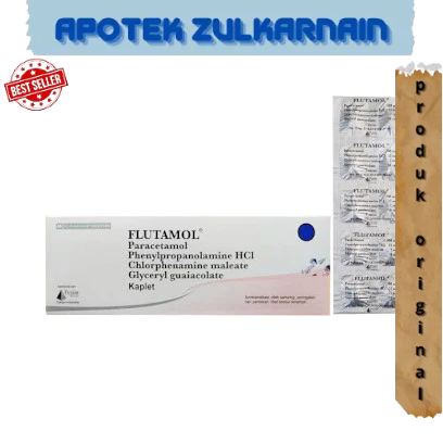 Jual FLUTAMOL TABLET OBAT DEMAM DAN FLU | Shopee Indonesia