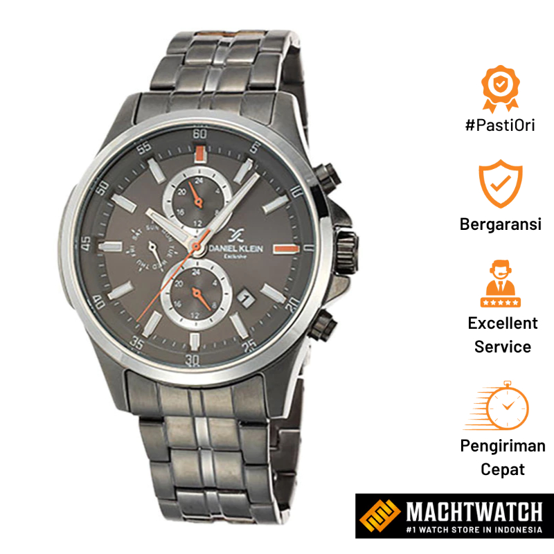 Jual Jam Tangan Pria Daniel Klein Exclusive DK112510-6 Chronograph Men ...