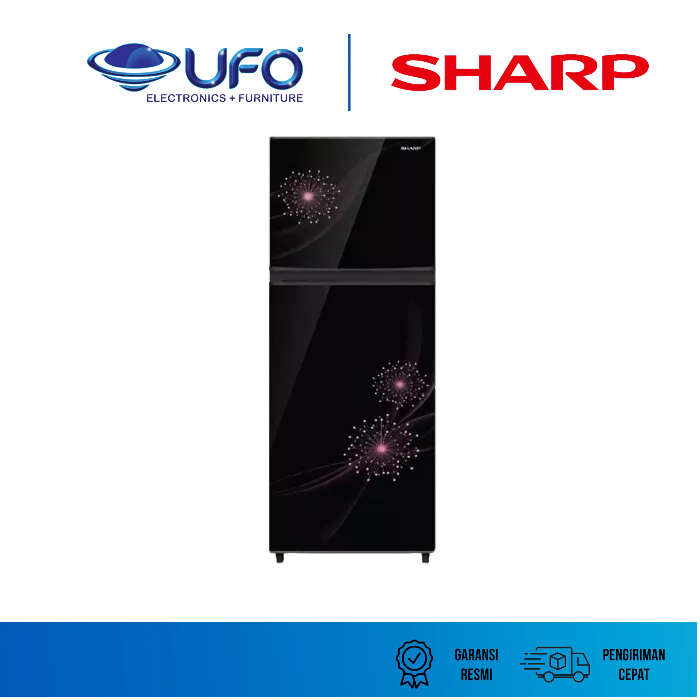 Jual Sharp Kulkas 2 Pintu Lemari Es Kapasitas 187L SJ237MGDB/P | Shopee ...