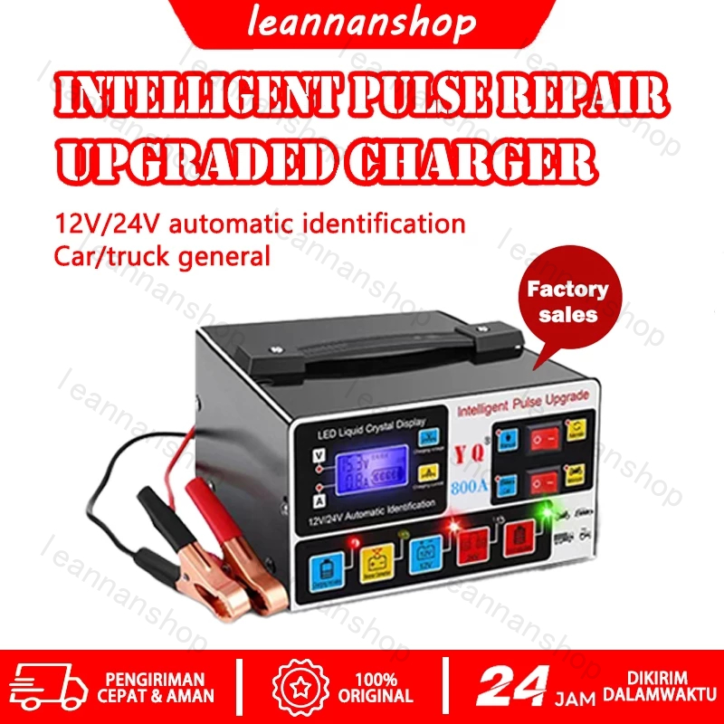 Jual Charger Aki Otomatis Smart Intelligent Auto Repair Mobil Pengisi ...