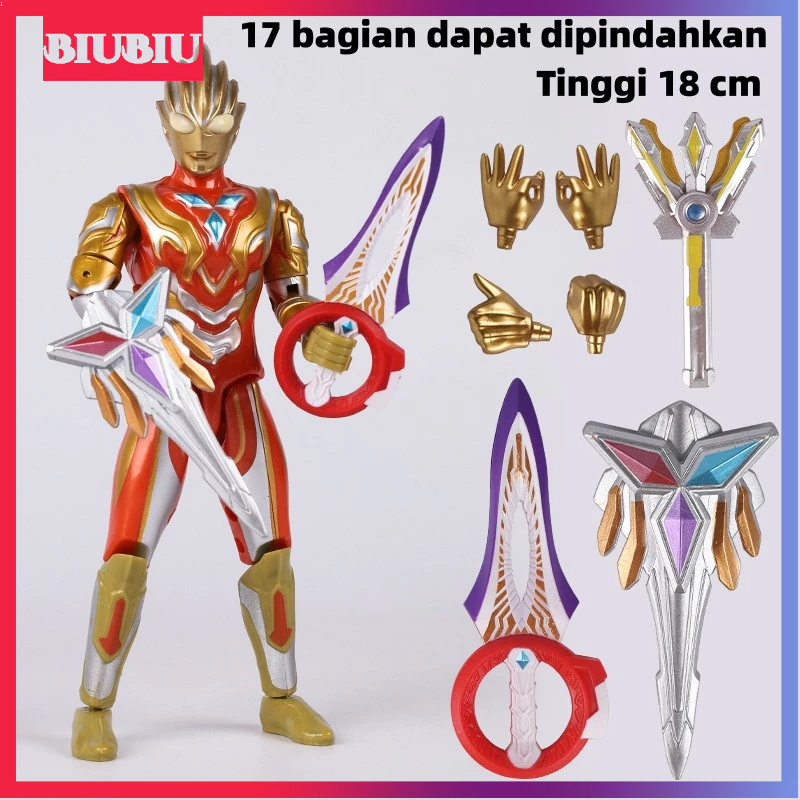 Jual 【READY】Ultraman Trigger Multi SHF Ultra Action Figure Triga Ultraman Mainan aksi figuarts ...