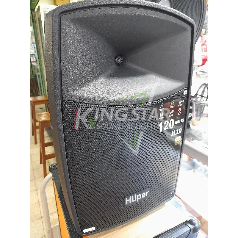 Jual Speaker Portable Huper JL10 Aktif Original JL 10 Mic Wireless ...
