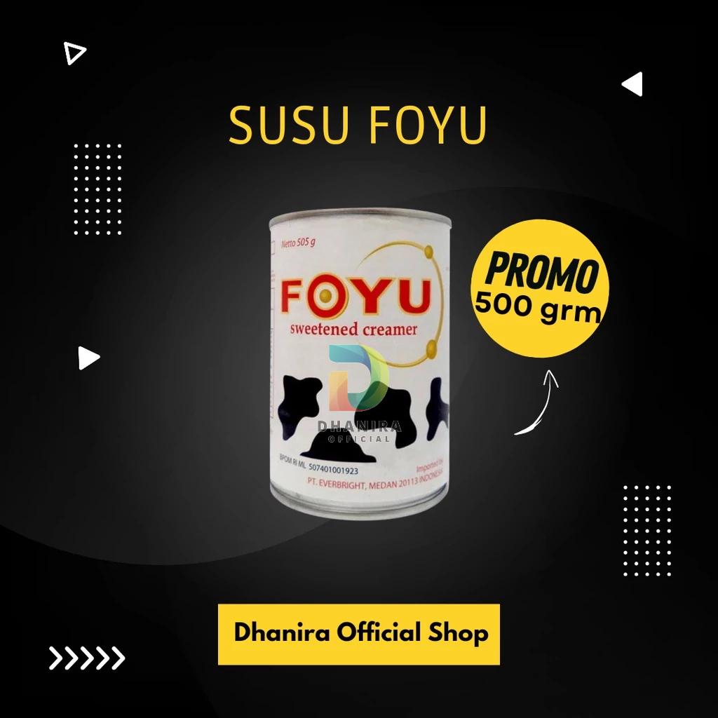 Jual [ TERMURAH ] SUSU FOYU KALENG 500 GRM / KRIMER KENTAL MANIS / SUSU ...