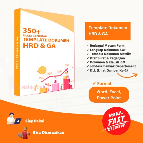 Jual Template HRD / GA Siap Pakai TERLENGKAP | Shopee Indonesia