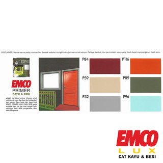 Jual Emco Primer Kayu & Besi PKB - 1kg Cat Dasar Anti Karat Anti Rayap 1 KG | Shopee Indonesia
