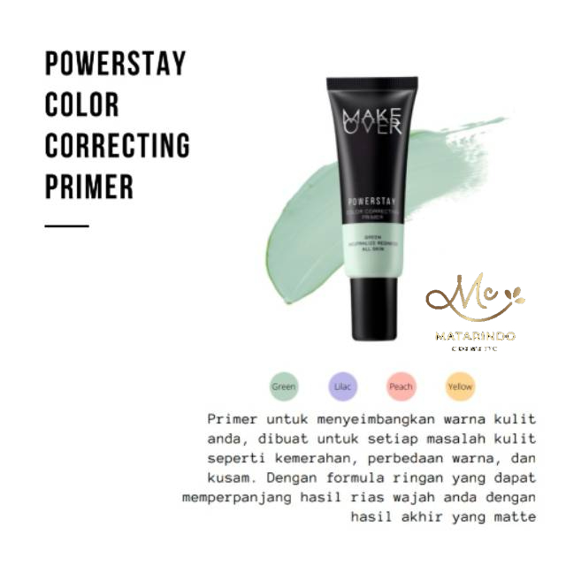 Jual Make Over Powerstay Color Correcting Primer | Shopee Indonesia