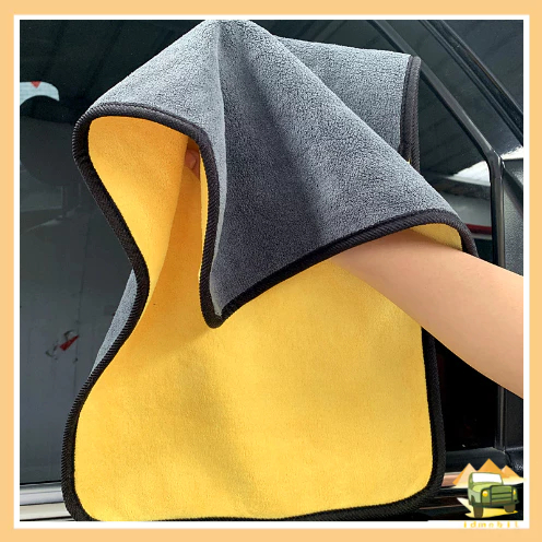 Jual Otomotif Towel/Lap Microfiber Mobil / Kain Lap Kuning Mobil Motor ...