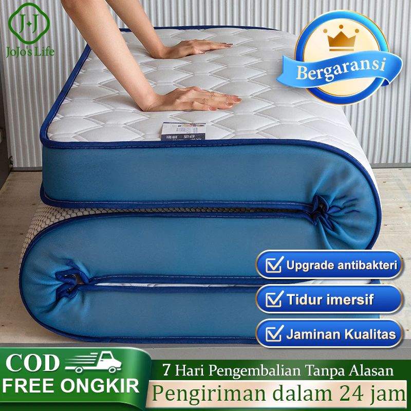 Jual Kasur Spring bed Tebal 8cm Kasur Busa Kasur Latex Mattress Topper Super Soft Ukuran kasur ...