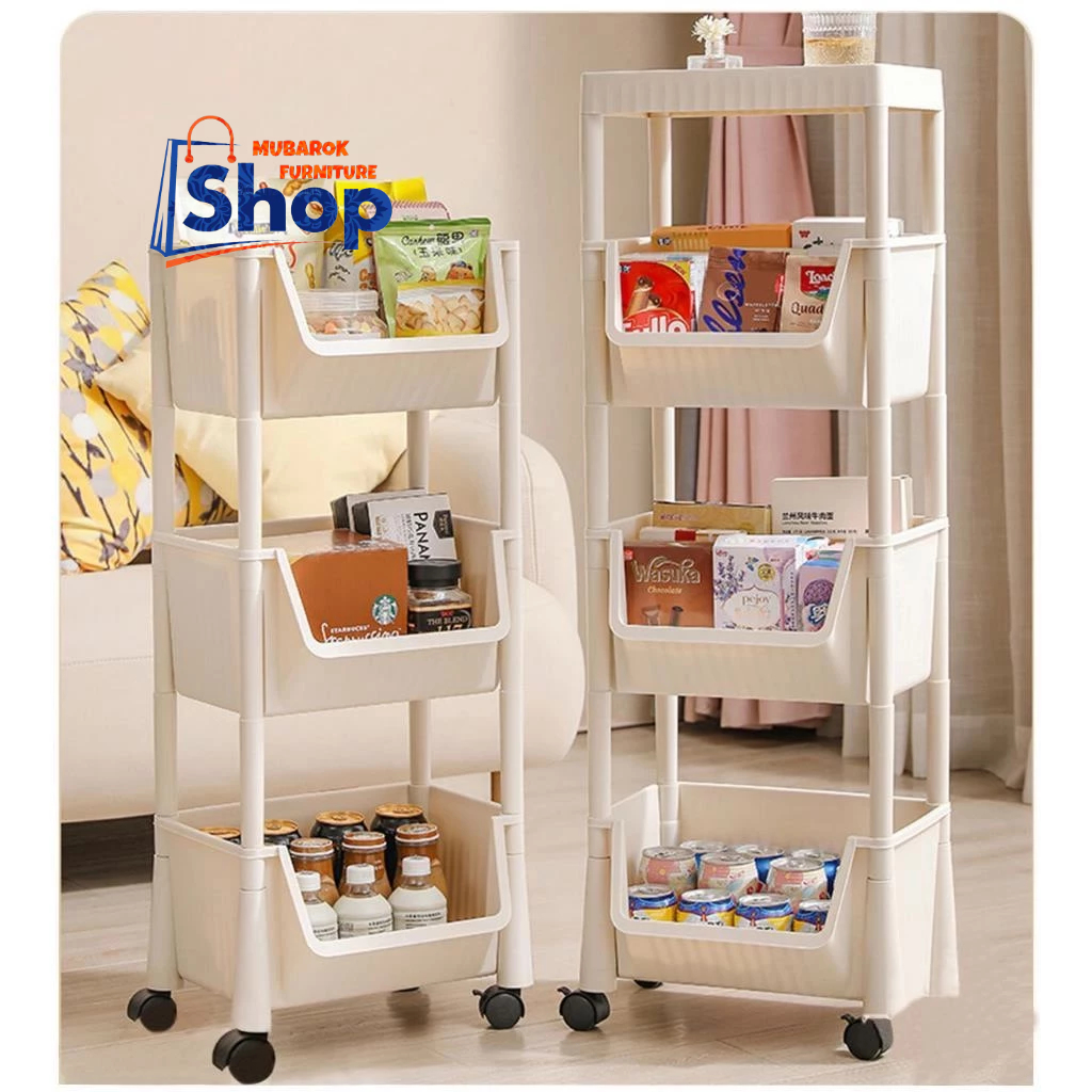 Jual OUTLETS RAK BAKU SUSUN SERBAGUNA RAK BUKU ANAK RAK PORTABLE RODA ...