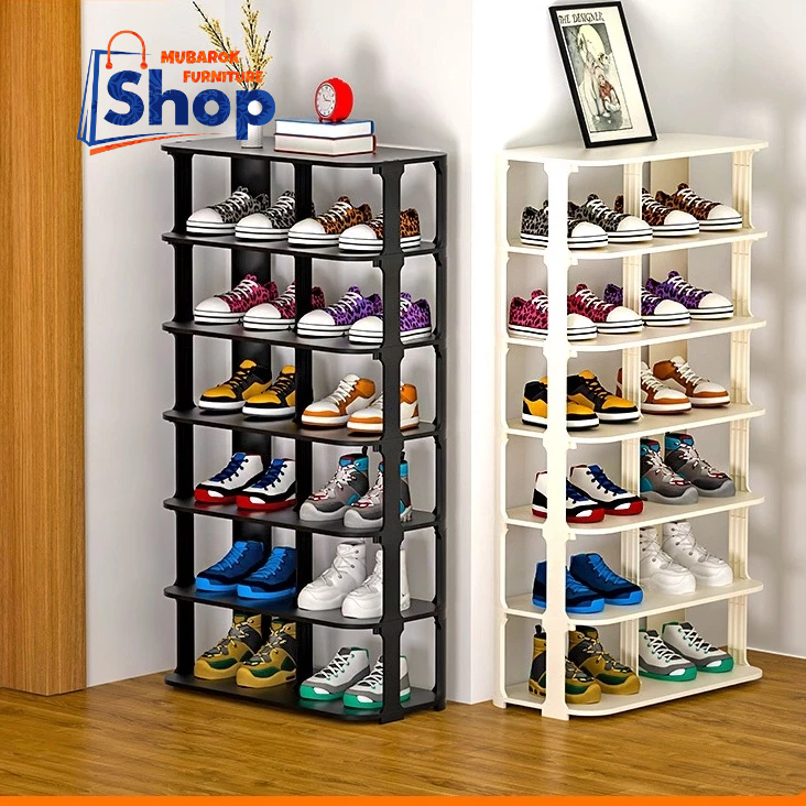 Jual RAK SEPATU PORTABLE PLASTIK TEMPAT SUSUN MINIMALIS KOKOH RAK ...