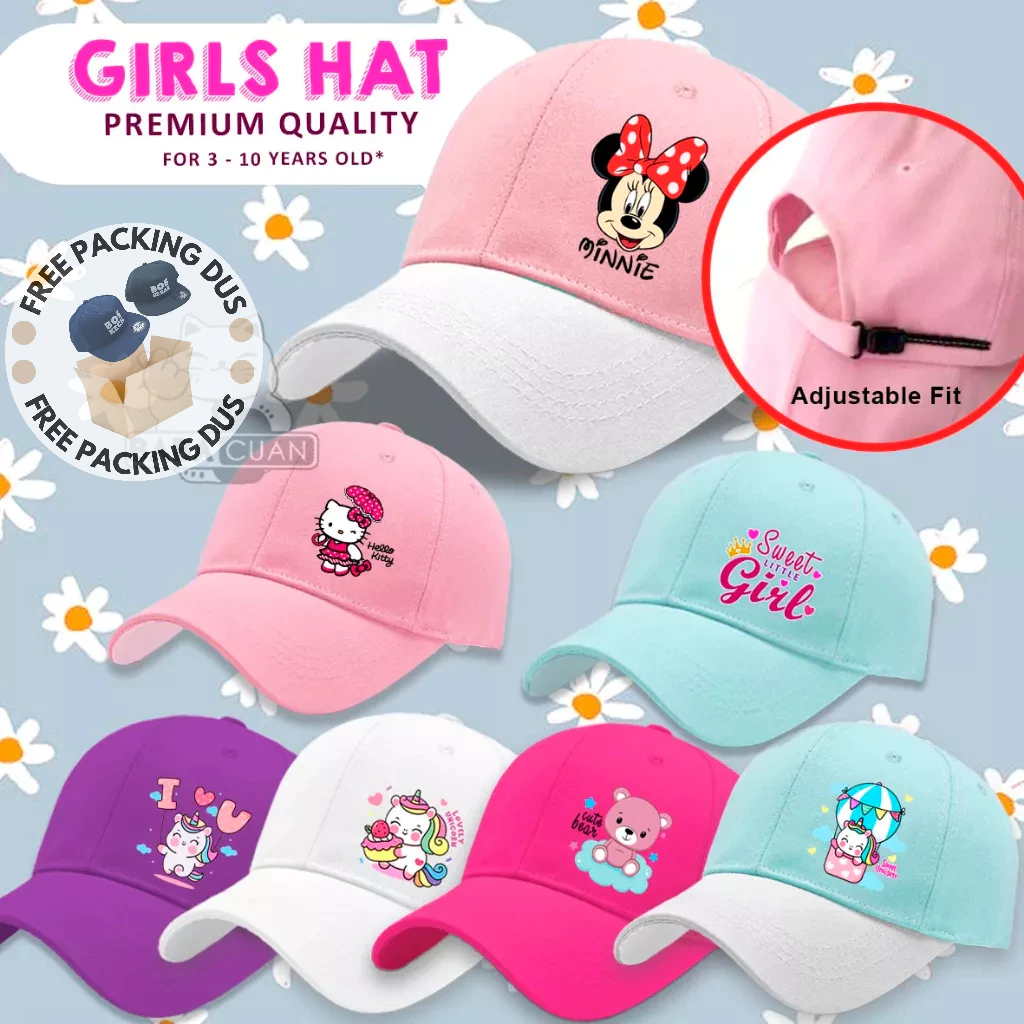 Jual Topi Baseball Anak Cewek Lucu Imut | Shopee Indonesia