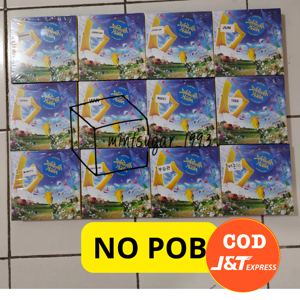 Jual [ READY STOCK NO POB ] SEVENTEEN - 11th Mini Album [ SEVENTEENTH HEAVEN ] Carat Ver. albums ...