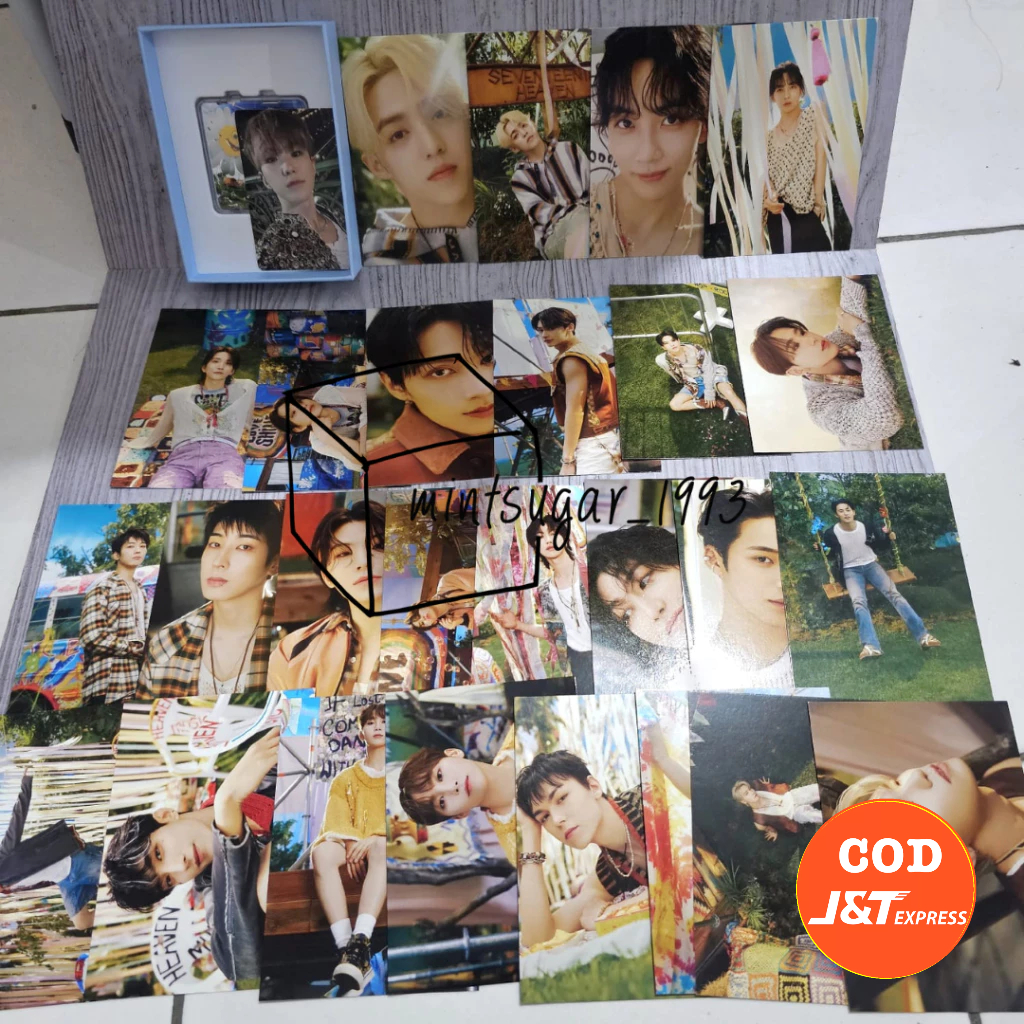 Jual [ EXCLUDE PACKING ] SHARING POSTCARD KIT / KIHNO SEVENTEEN - 11th Mini Album SEVENTEENTH ...