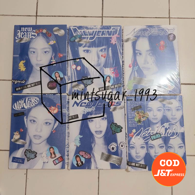 Jual [ READY STOCK SEALED ] NewJeans - [ NewJeans 1st EP ' New Jeans ' ] ( Bluebook ver ...